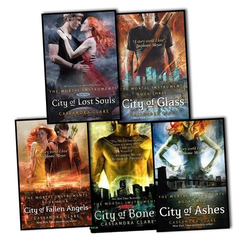 The Mortal Instruments Collection 5 Books Set Pack Cassandra Clarke