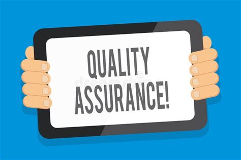 Word Writing Text Quality Assurance Business Concept For Preventing Mistakes And Defects In