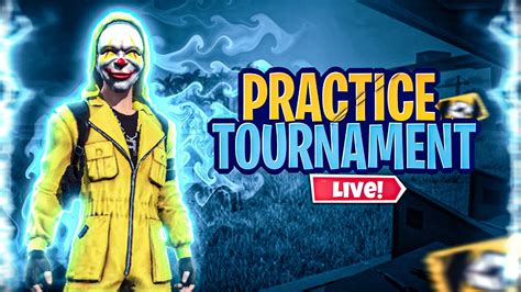 Free Fire Esports Tournament Live Practices Full Map Custom Rocky