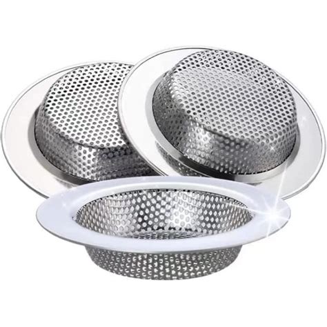 Filtre Évier Cuisine Acier Inoxydable Pour Éviers Standard Facile à Nettoyer Cdiscount