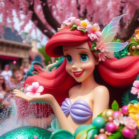 Ariel Cherry Blossom By Bvthemeparks38 On Deviantart