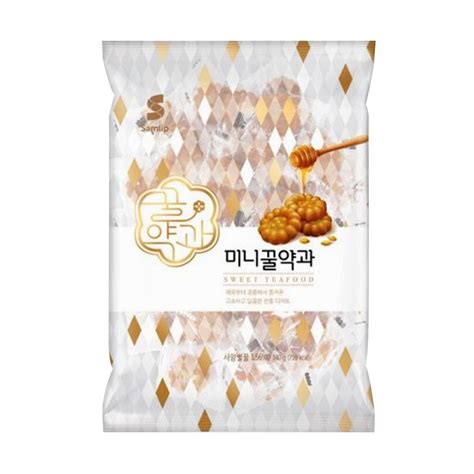 과자천국 영양간식 삼립 미니꿀약과 140g 홈플러스 택배배송