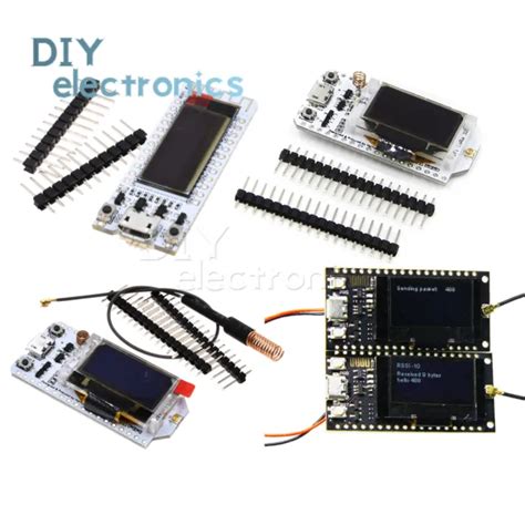 Lora Sx1276sx1278 433 Mhz Esp32 Modulo Nodemcu Wifi 091096 Display