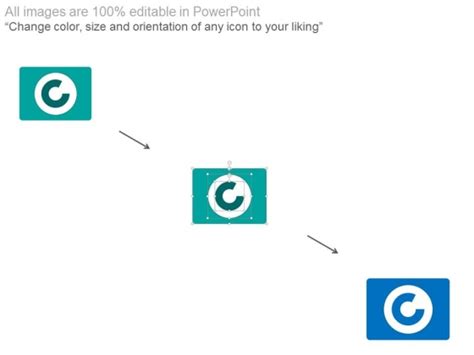 two percentage values comparison charts powerpoint slides powerpoint