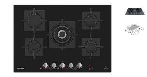 GRUNDIG GIGL 7265220 T | Plaques de cuisson