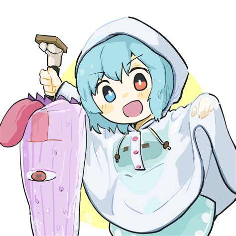 Safebooru 1girl Blue Eyes Blue Hair Bright Pupils Commentary Request