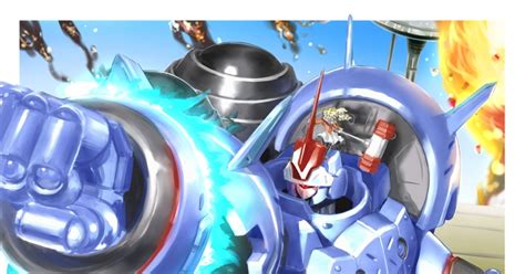 Xenogears Mecha Robot ゼプツェンとマリア Pixiv