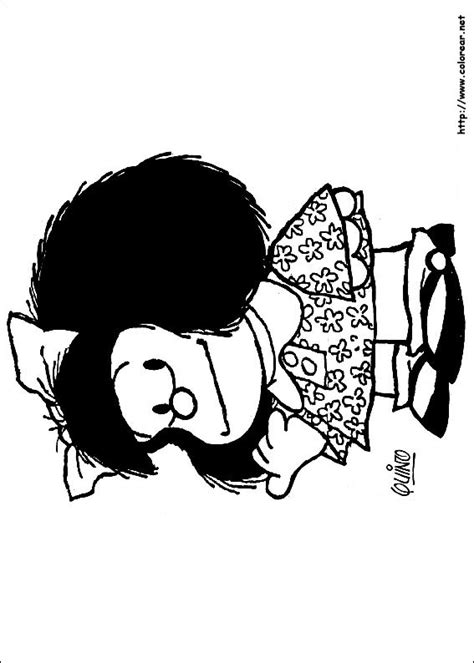Dibujos Para Colorear Mafalda Para Imprimir Imagui
