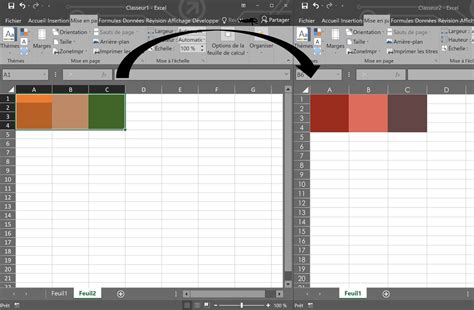 Changer De Theme Couleur Excel