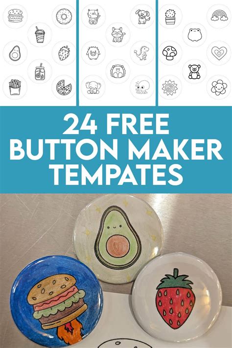 Button Maker Ideas Free Printable