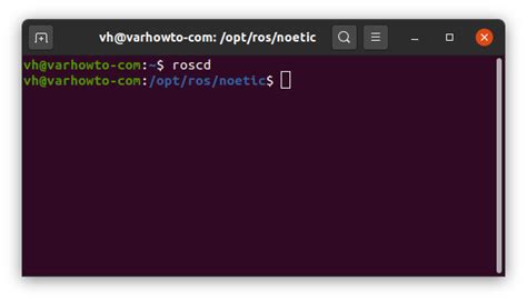 How To Install Ros Noetic On Ubuntu 2004 Varhowto