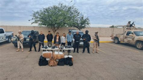 Detienen A Seis Delincuentes En Límites De Baja California Y Sonora