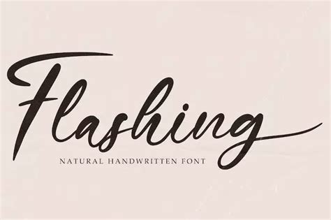 Flashing Font Dfonts