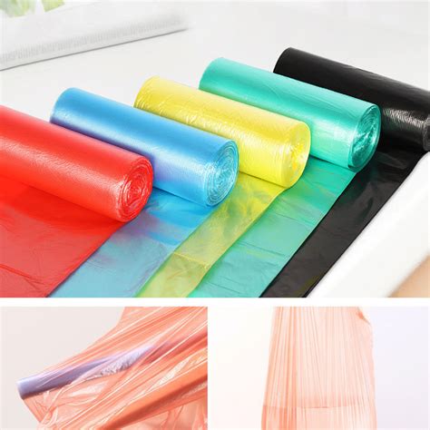 ถุงขยะ 45x50 ซม 100ใบ 1แพ็ค 5ม้วน เนื้อเหนียว ไม่สกปรก ถุงขยะแบบม้วน