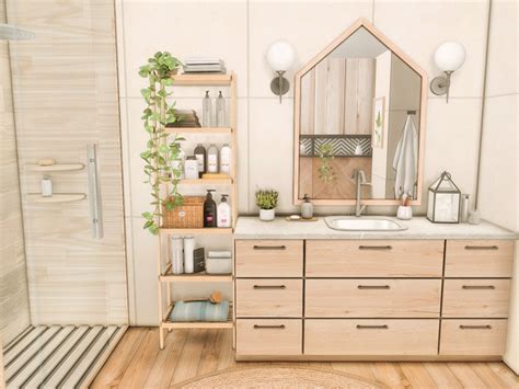 The Sims Resource Holley Bathroom TSR Only CC