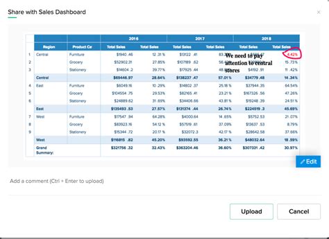 Commenting On View L Zoho Analytics Help