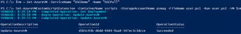 Understanding Azure Custom Script Extension