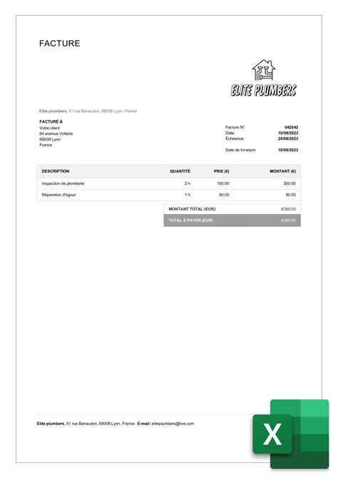 Modele Facture Proforma A Telecharger Gratuitement Sous Word Et Excel