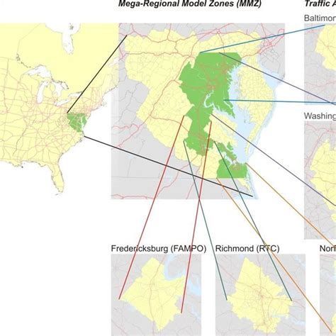 Three Geographic Layers Of The Cbm Modeling Framework Download