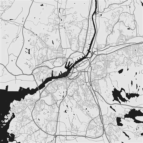 哥德堡城市地图 矢量海报 灰度街道图 向量例证 插画 包括有 空白 街市 图象 都市 道路 204789056