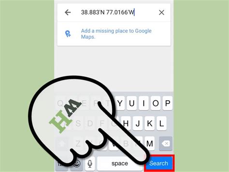 How To Enter GPS Coordinates In Google Maps Steps