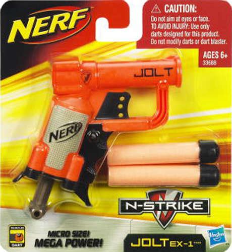 Nerf N Strike Jolt Ex 1 Blaster Dart Gun