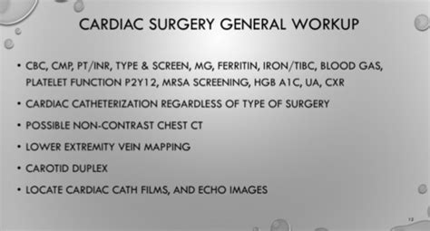 Cardiac Surgery Flashcards Quizlet