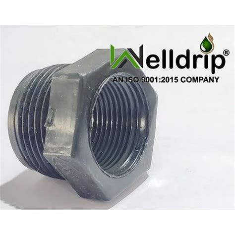 Male Female Thread Reducer Bushing Affordable Price Pvc Round Shape