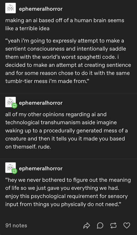 Basically The Plot Of Frankenstein Rtumblr