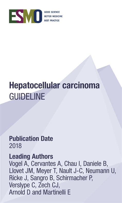 Esmo Interactive Guidelines