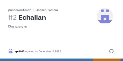 echallan · issue 2 · princejvm smart e challan system · github