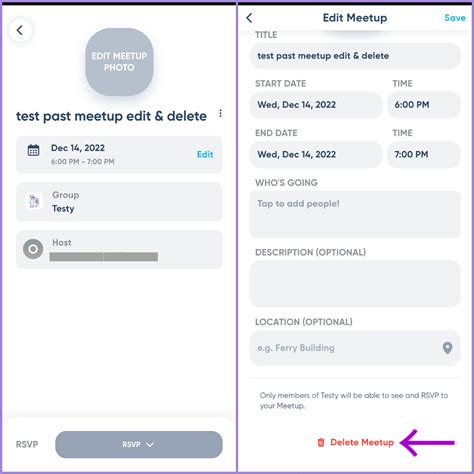 We Can Edit And Delete Past Meetups Again Rcampfireniantic