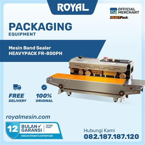Jual Jual Continuous Band Sealer Mesin Segel Plastik Fr 800Ph