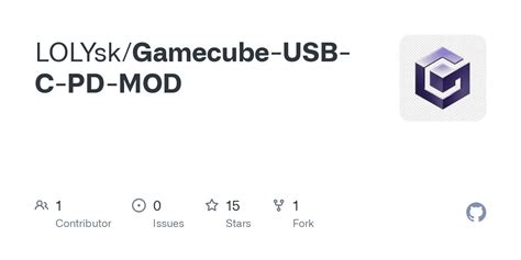 GitHub LOLYsk Gamecube USB C PD MOD