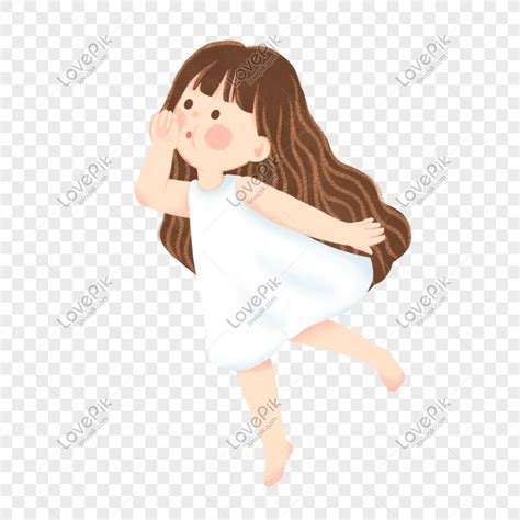 귀여운 천사 어린 소녀 무료 버클 일러스트 소재 Png 일러스트 무료 다운로드 Lovepik