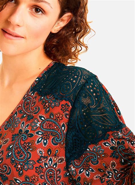 Pommpoire Robes De Chambre Kimono Caramel Metro Femme Marron Sarenza