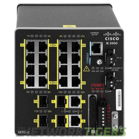 Ie 2000 16tc G L Cisco Switch Industrial Ethernet 2000 Series Networktigers