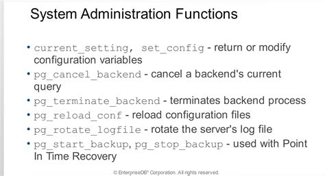 Module 13 Data Dictionary Postgres Administration Essentials From EDB