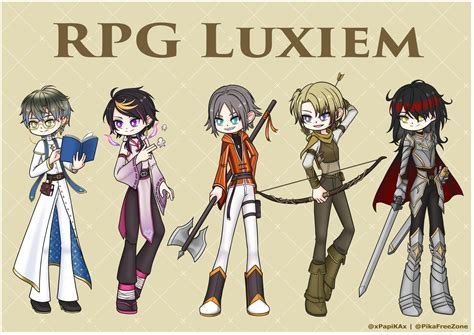 Fanart Rpg Luxiem By X Papika X On Deviantart