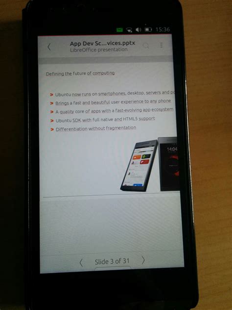 Here S What Ubuntu Touch S LibreOffice Document Viewer App Looks Like