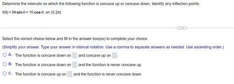solved determine the intervals on which the following