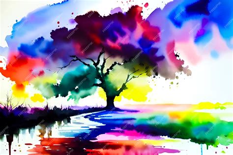 Premium Ai Image An Imaginary Tree Made From Ai