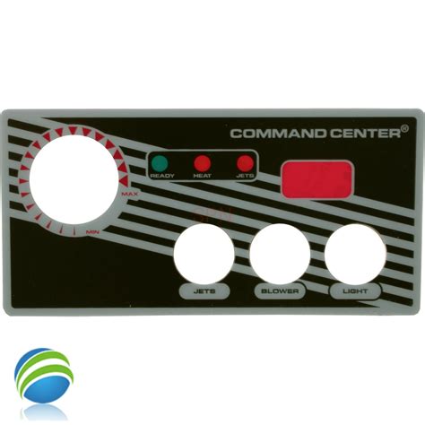 Analog Topside Control Air Tecmark 230v 3 Button Temp Display W 10 Cable And Overlay