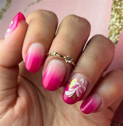 30 Pink Ombré Nails For A Soft Or Bold Feminine Look