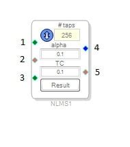 NLMS Block In Sigma Studio Q A SigmaDSP Processors SigmaStudio