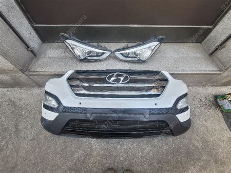 싼타페dm프론트범퍼 안개등 전조등 기타 부품용품 중고나라