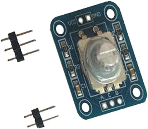 Jp Chui Cc 3dプリンタ 360度ロータリエンコーダ・モジュールの5v 22x19x24mm ブラック