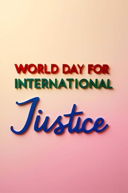 World Day Social Justice Poster Images Free Download On Freepik