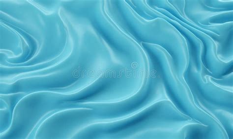 Abstract Blue Satin Fabric Texture With Soft Folds And Waves Stock Illustration Illustration