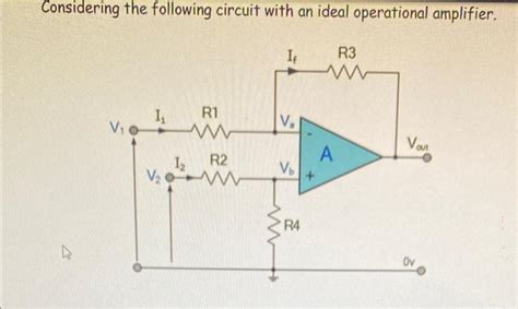 Considering The Following Circuit With An Ideal